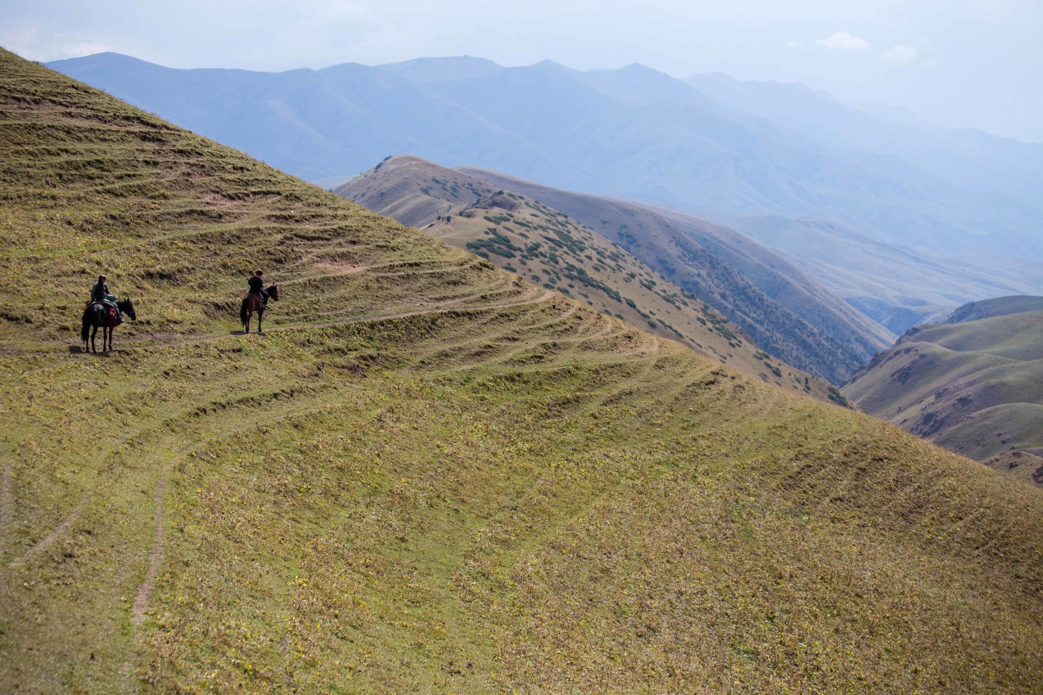 Kyrgyzstan: Song Kol Lake from Kyzart Pass - Asia Hikes