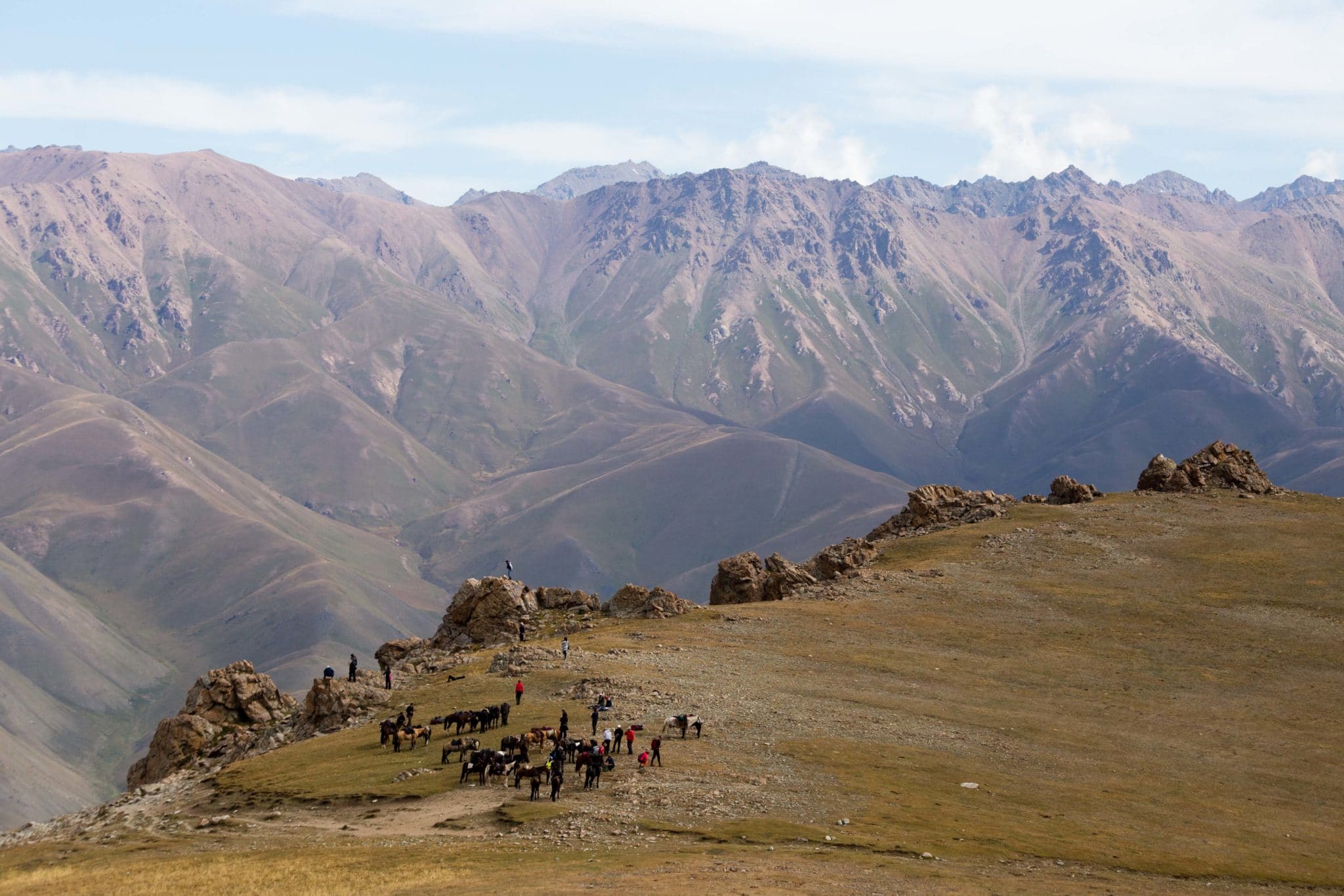 Kyrgyzstan: Song Kol Lake from Kyzart Pass - Asia Hikes