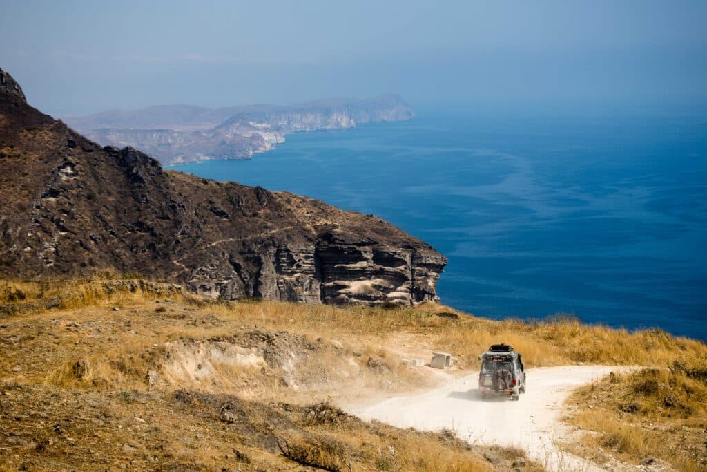 Oman: Fazayah Beach Panorama - Asia Hikes